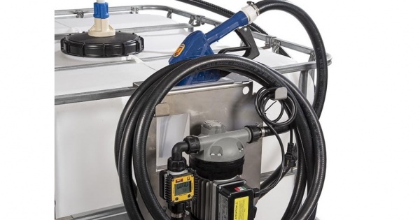 KIT IBC PARA AdBlue® 220V 40 l/min ADAPTADOR SEC CON PISTOLA AUTOMÁTICA Y CUENTA LITRO