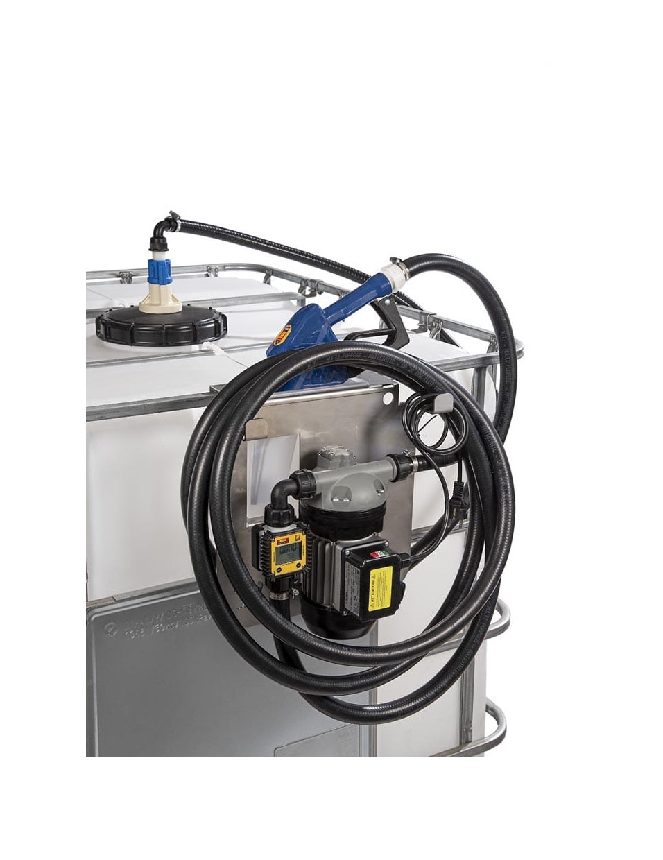 KIT IBC PARA AdBlue® 220V 40 l/min ADAPTADOR SEC CON PISTOLA AUTOMÁTICA Y CUENTA LITRO